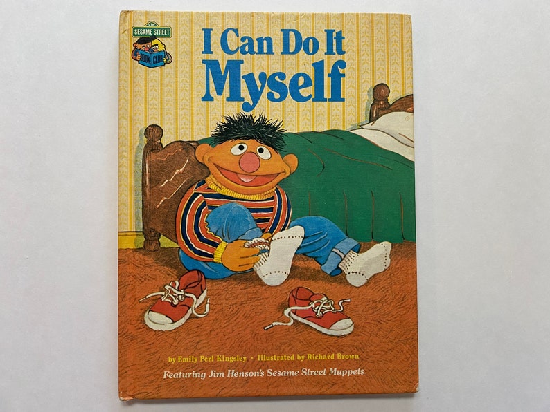 1980 the Sesame Street I Can Do It Myself Book Club Book - Etsy