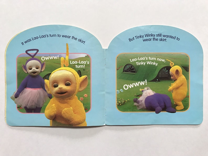 1999 Teletubbies Dancing With the Skirt Softcover Kids Book - Etsy Hong ...