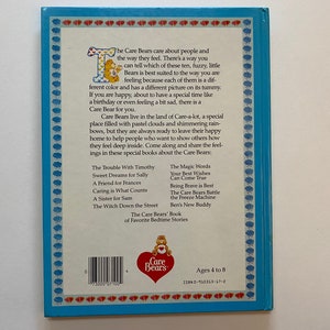 Care Bears the Magic Words Hard Cover Story Book Kids Children 80s ...