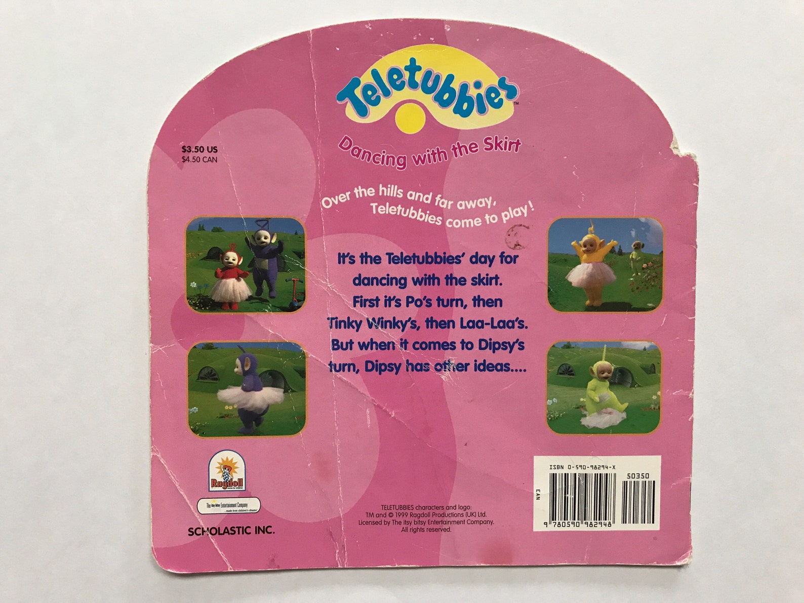 1999 Teletubbies Dancing With the Skirt Softcover Kids Book - Etsy Hong ...