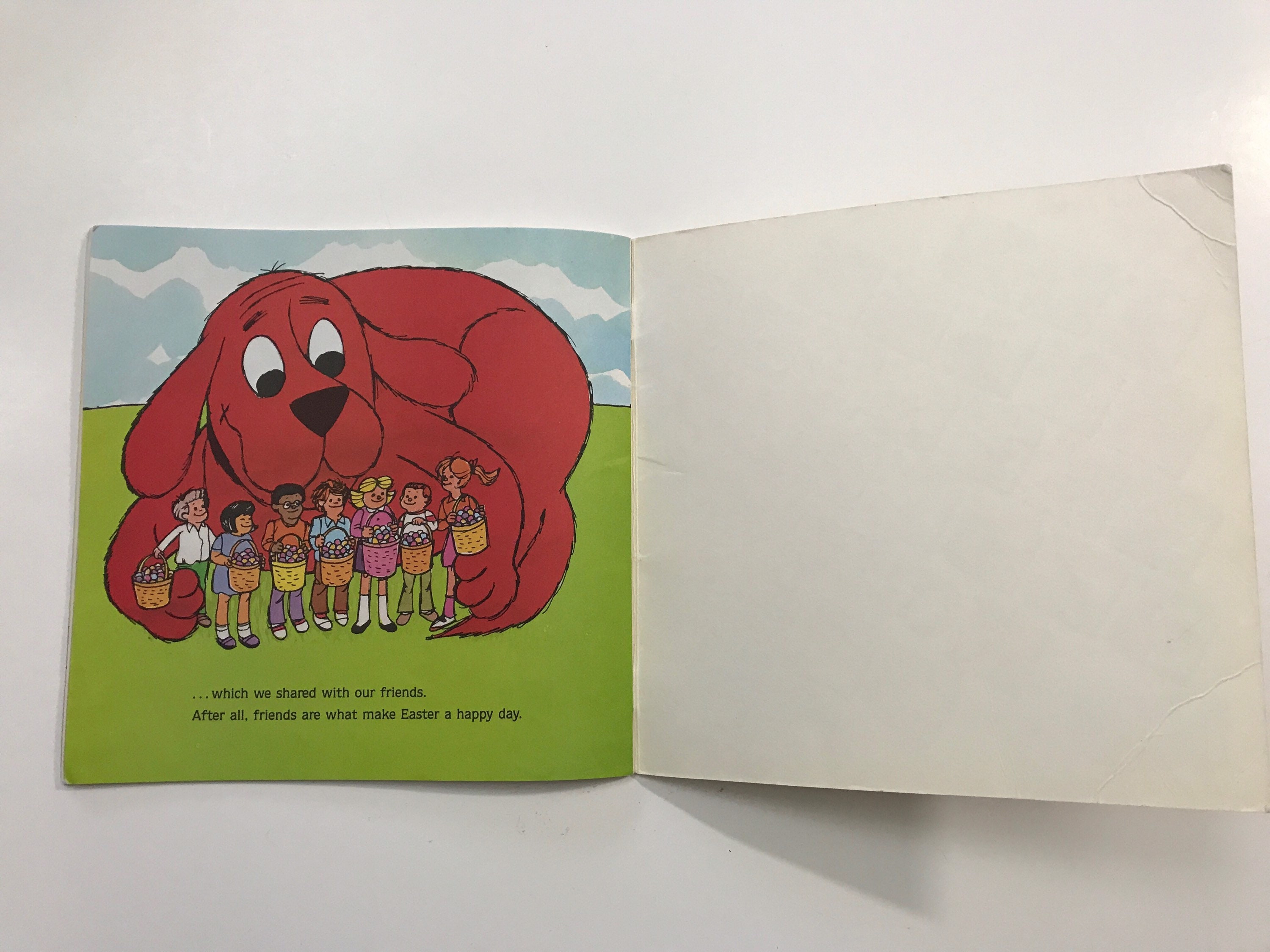 Cliffords Happy Easter Book 1994 Kids Children Reading Story | Etsy