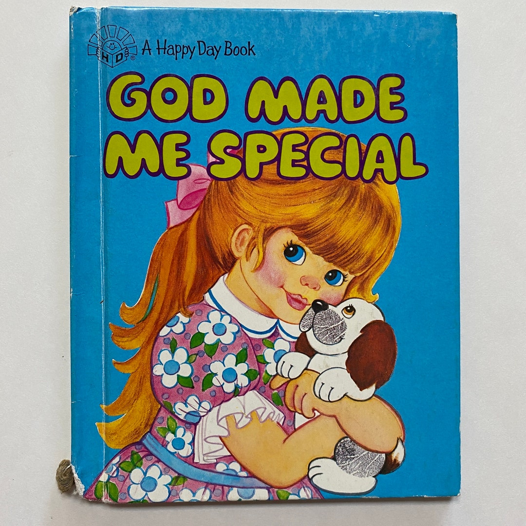 God Made Me Special Happy Day Book 1991 Kids Book Religious Christian ...