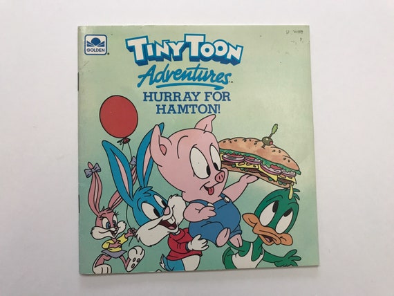 1990 Tiny Toon Adventures Book Soft Cover Kids Children Cute | Etsy