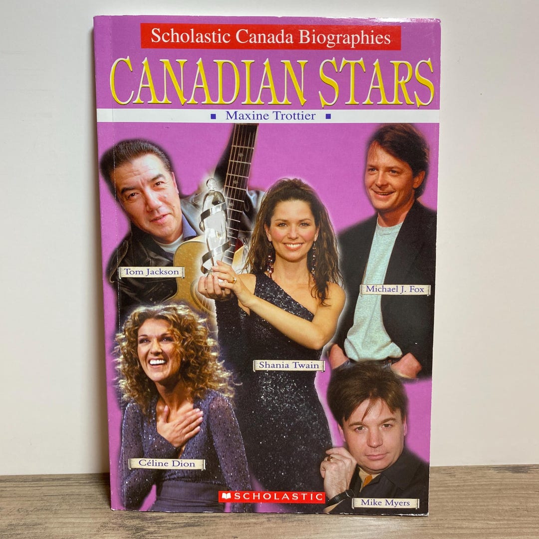Canadian Stars Scholastic Canada Biographies Book 2004 by Maxine ...