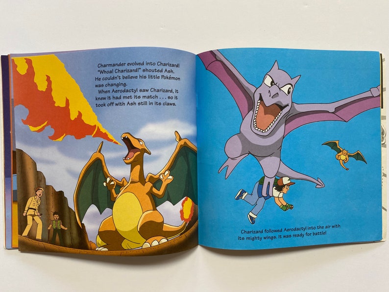 Pokemon Attack the Prehistoric Pokémon Soft Cover Kids Children TV Show ...