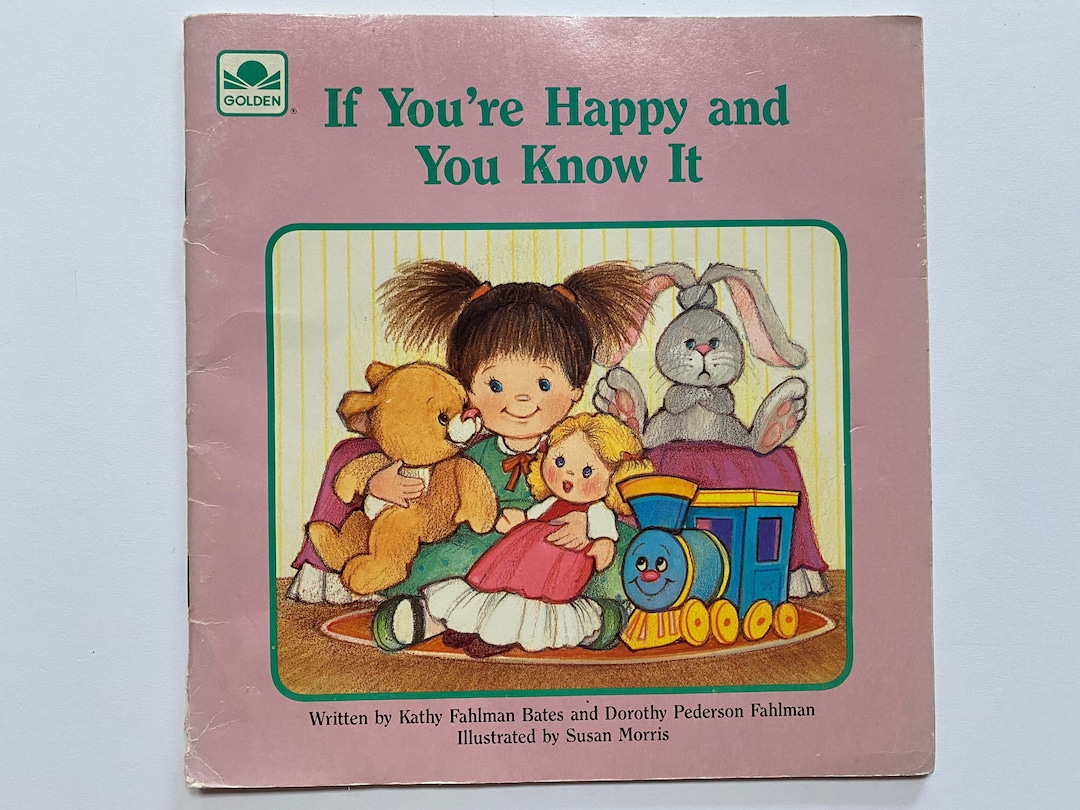 1989 If You’re Happy and You Know It Softcover Kids Book Golden - Etsy