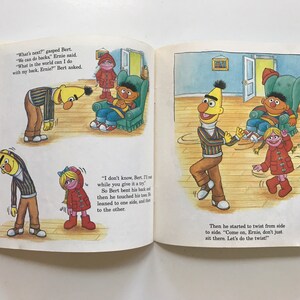 1988 Anybody Can Play Book Soft Cover Story Reading Sesame Street Jim ...