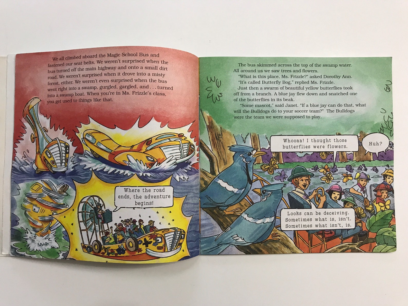 The Magic School Bus Butterfly and the Bog Beast 1996 - Etsy