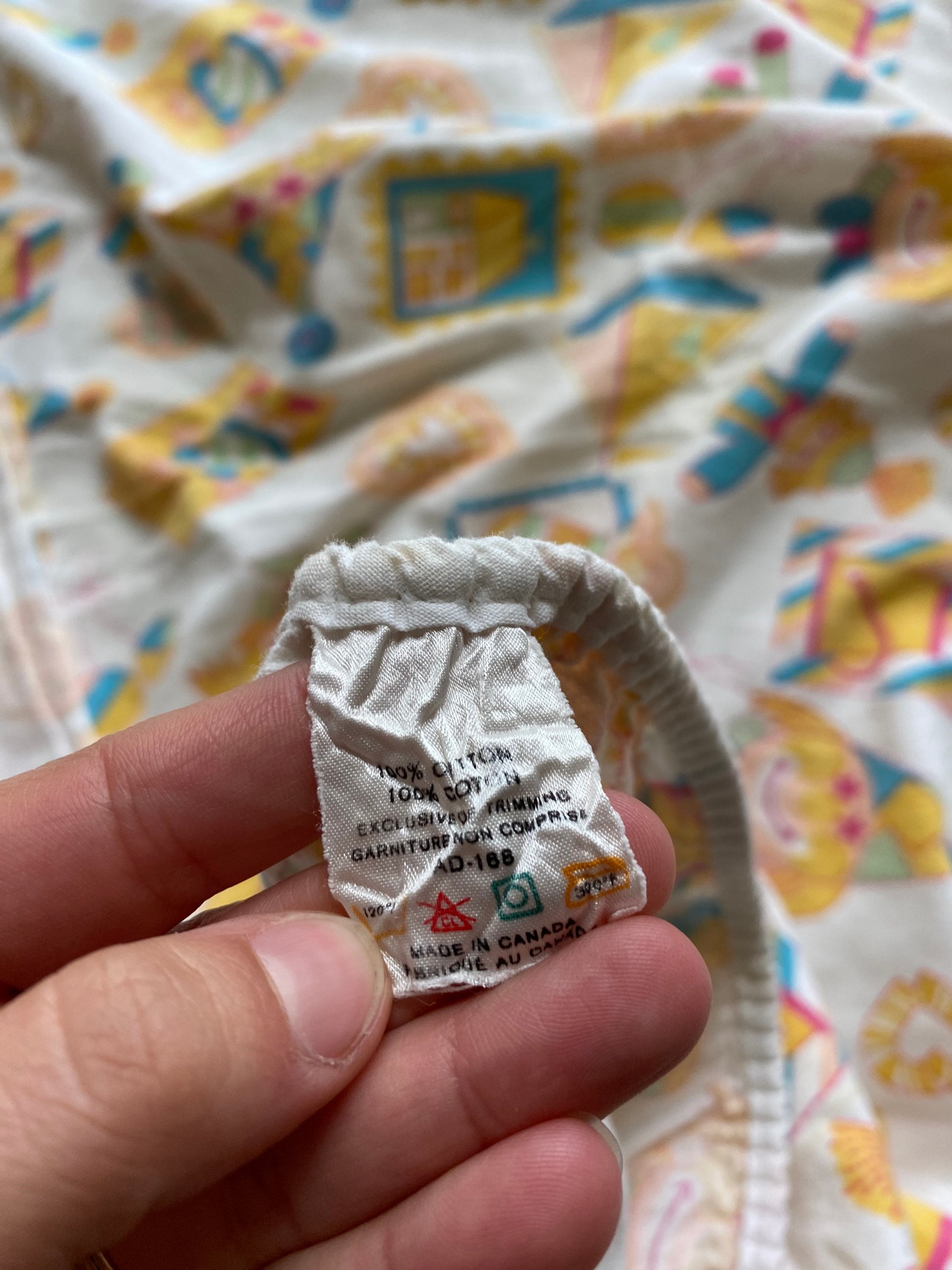 Soft Flannel Crib Sheet Babies Lightweight Half Fitted Half Flat Circus ...