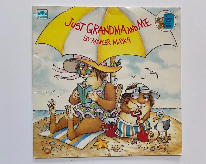 1983 Just Grandma and Me Mercer Mayer A Little Golden Look Look Book ...