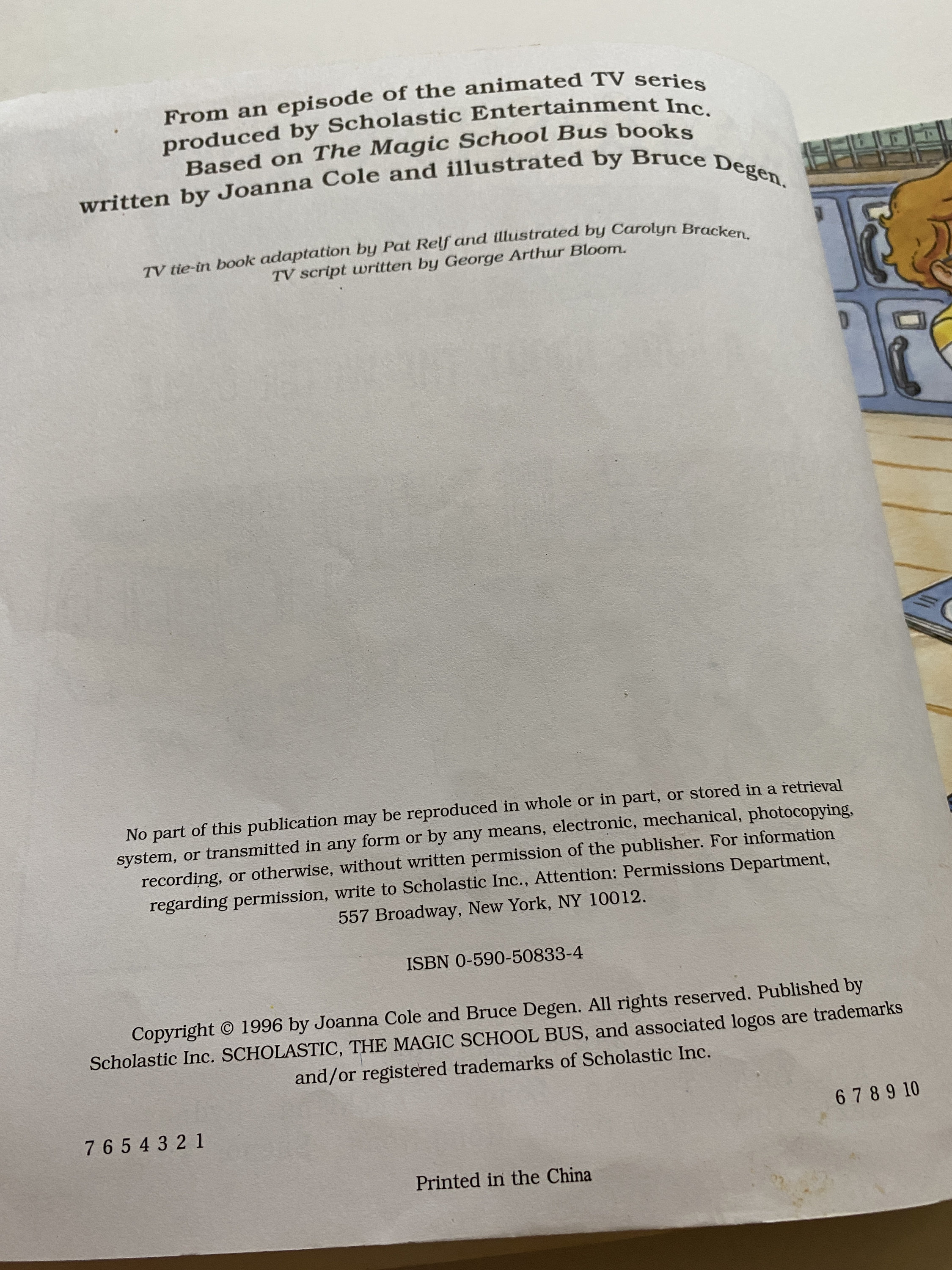 The Magic School Bus Wet All Over 1996 Scholastic 90s Kids Reading ...