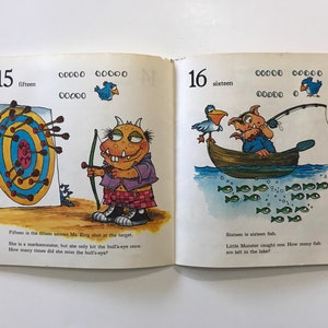 1978 Little Monsters Counting Book Mercer Mayer Soft Cover Book for ...