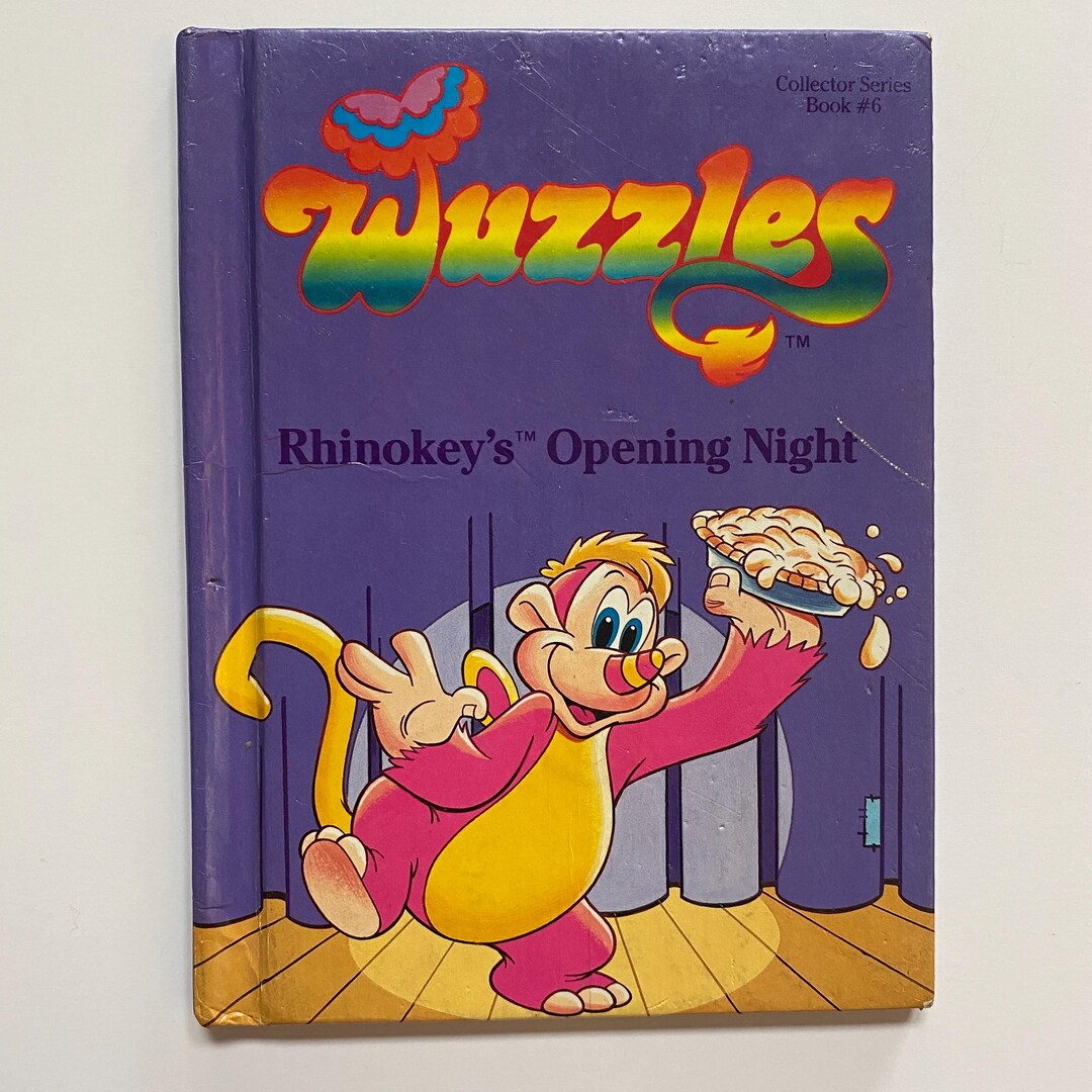 The Wuzzles Rhinokey's Opening Night Kids Hardcover Book 1984 - Etsy