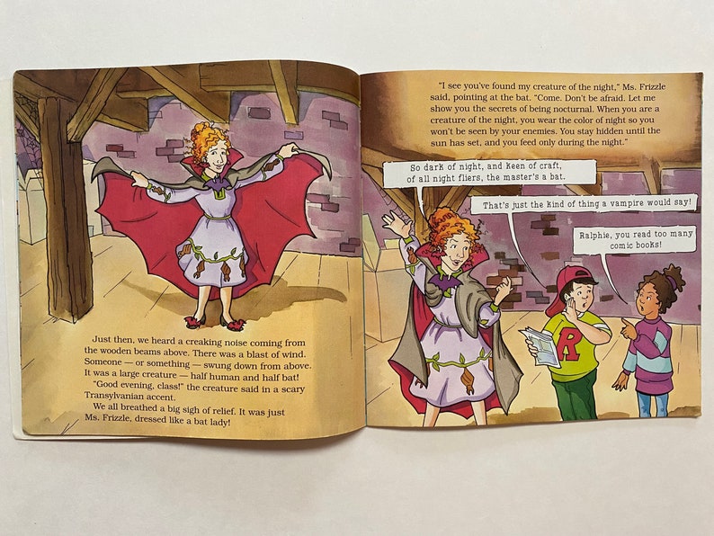 The Magic School Bus Going Batty 1996 Scholastic 90s Kids - Etsy