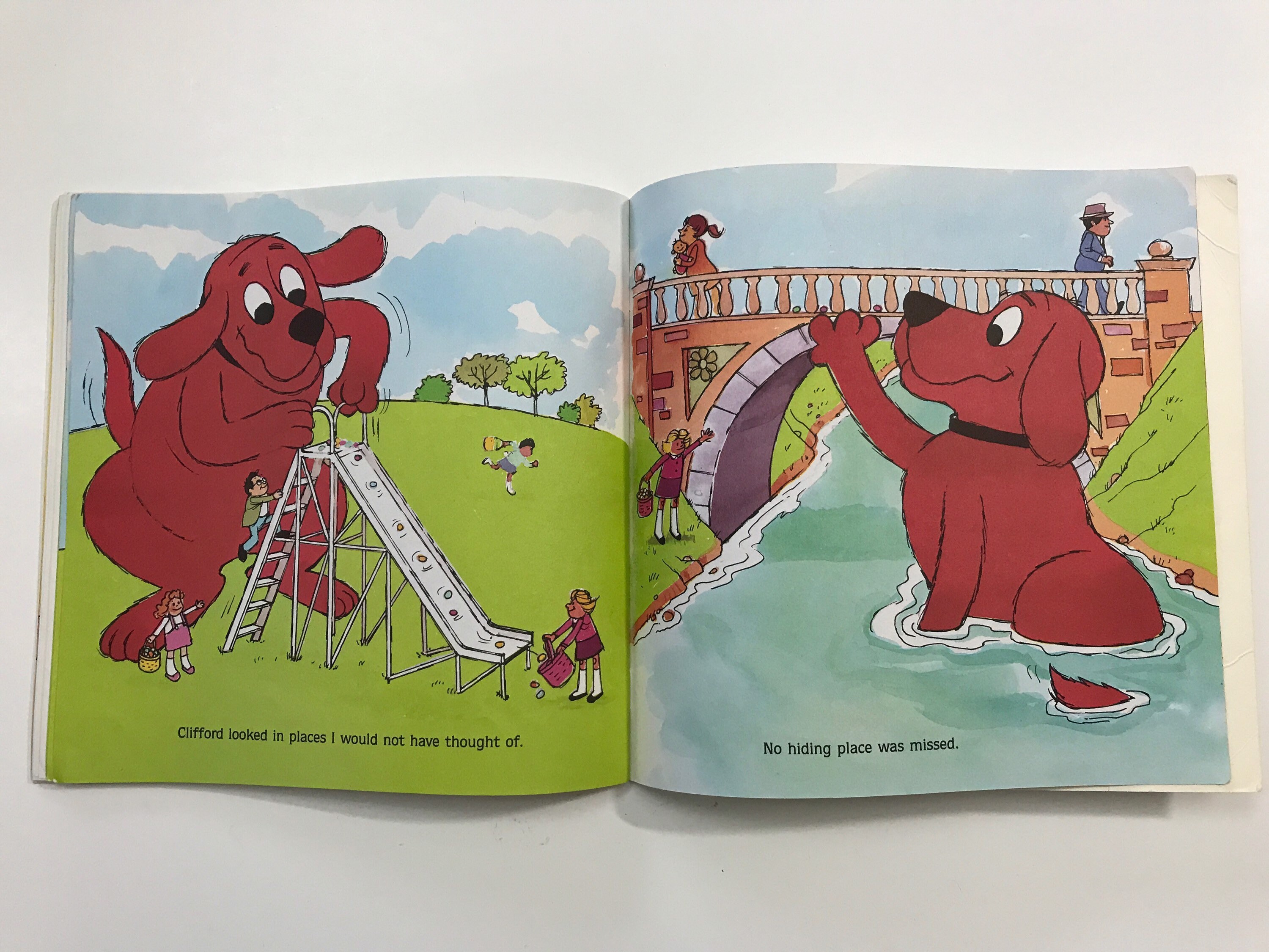 Cliffords Happy Easter Book 1994 Kids Children Reading Story | Etsy