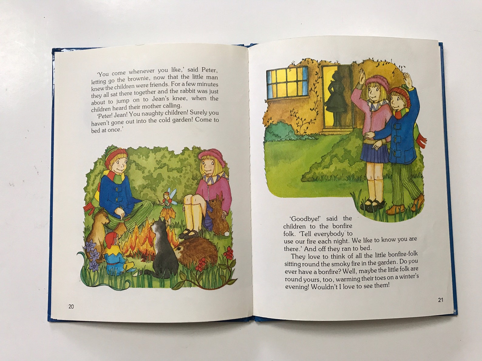 1984 Enid Blyton The Bonfire Folk Book Hardcover Book Kids - Etsy France