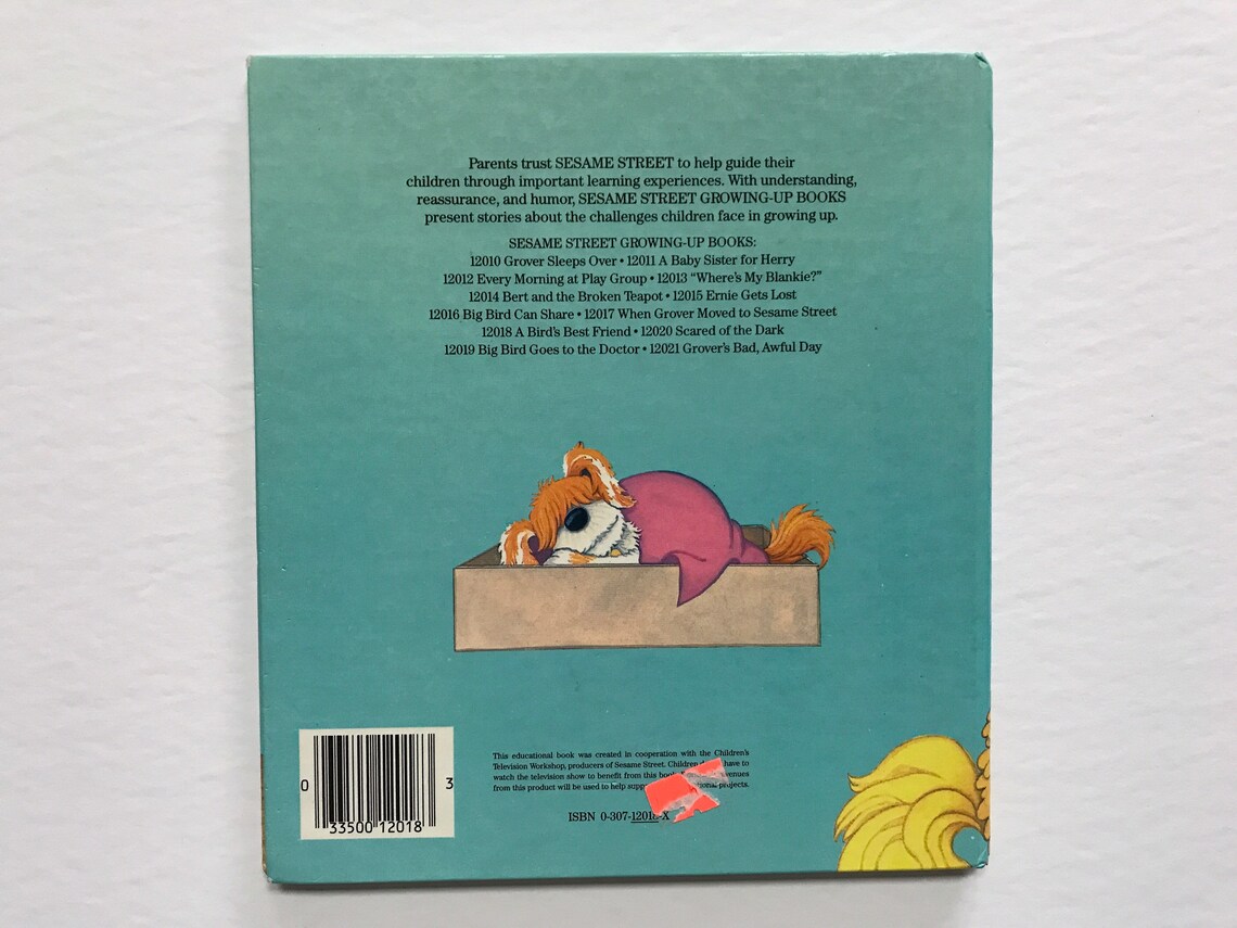 1986 A Birds Best Friend Hard Cover Story Reading Sesame - Etsy
