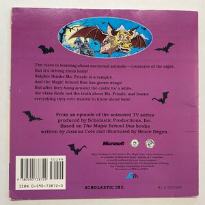 The Magic School Bus Going Batty 1996 Scholastic 90s Kids Reading ...