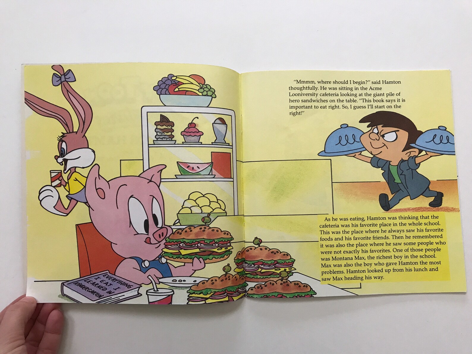 1990 Tiny Toon Adventures Book Soft Cover Kids Children Cute - Etsy