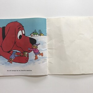 Cliffords First Valentines Day Book 1997 Kids Children Reading Story ...