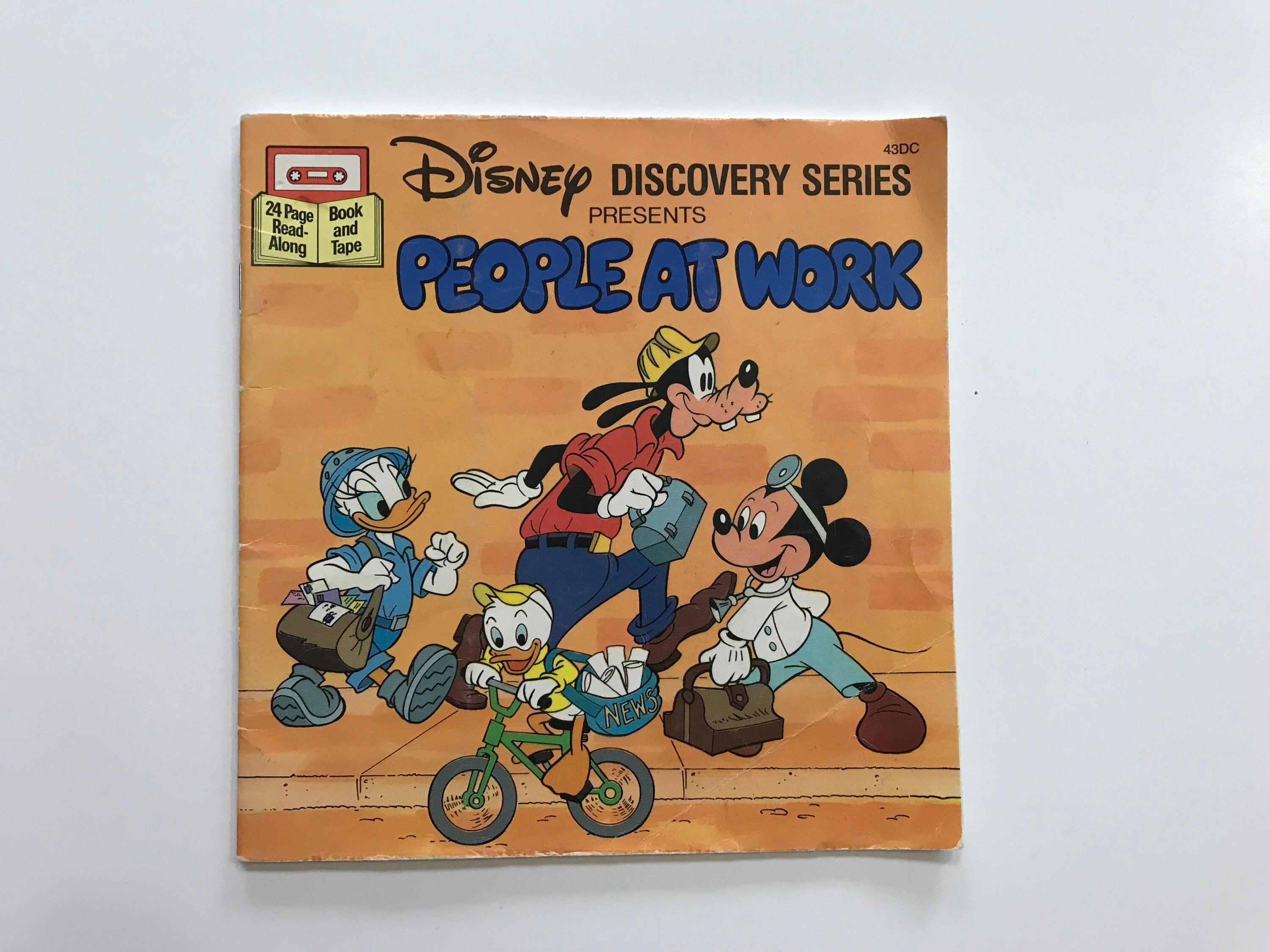 Disney Read Along Book Discovery Series People at Work See - Etsy Finland
