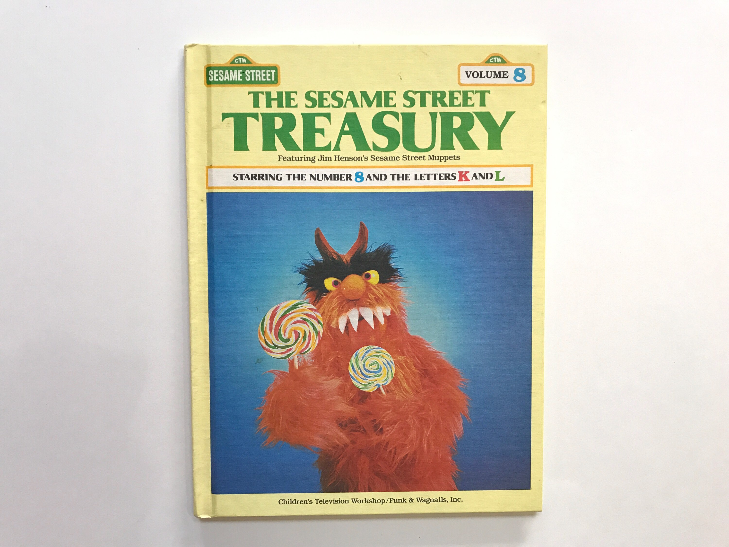 1983 the Sesame Street Treasury Book 8 Muppets Jim Henson Kids | Etsy