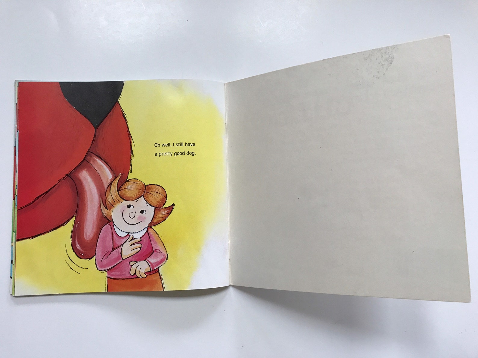 Cliffords Kitten Book 1984 Kids Children Reading Story Cute Big Red Dog ...