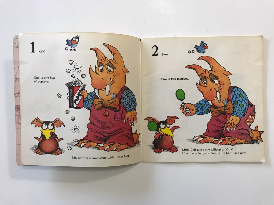 1978 Little Monsters Counting Book Mercer Mayer Soft Cover | Etsy