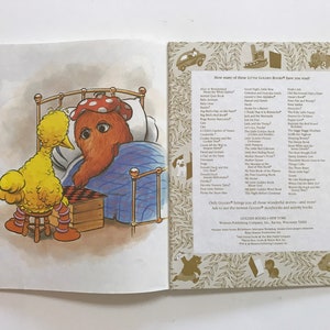 1988 the Day Snuffy Had the Sniffles Little Golden Book Kids Children ...