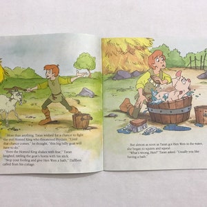 1985 Taran and the Magic Cauldron the Magic Sword Kids Picture Story ...