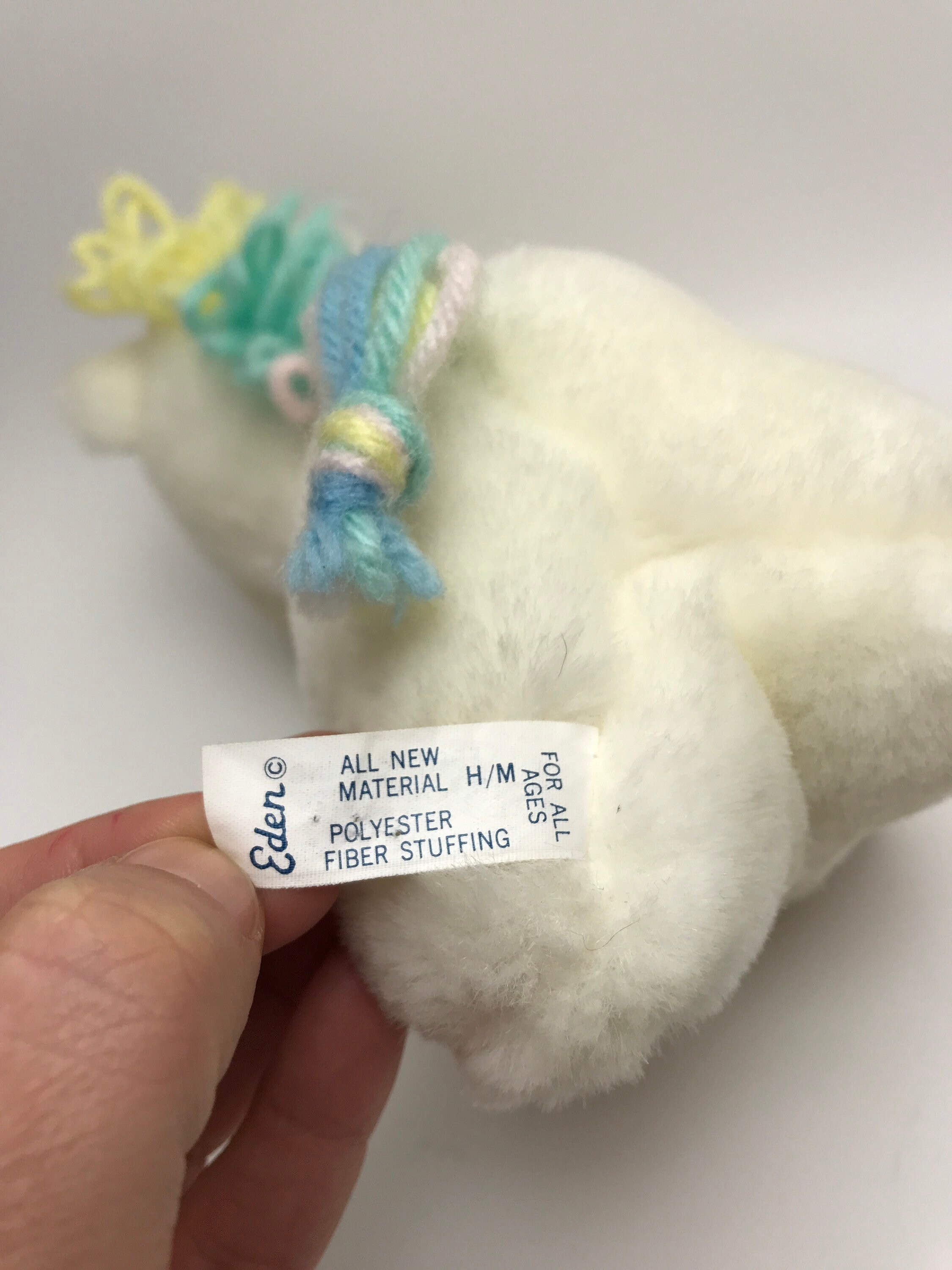 Eden Toys Pastel Horse Noise Maker Plush Stuffed Animal - Etsy Nederland