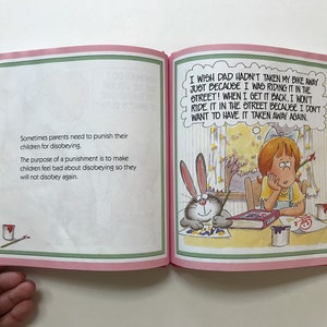 1988 Joy Berry Hardcover Book About Disobeying Learning Lessons Kids ...