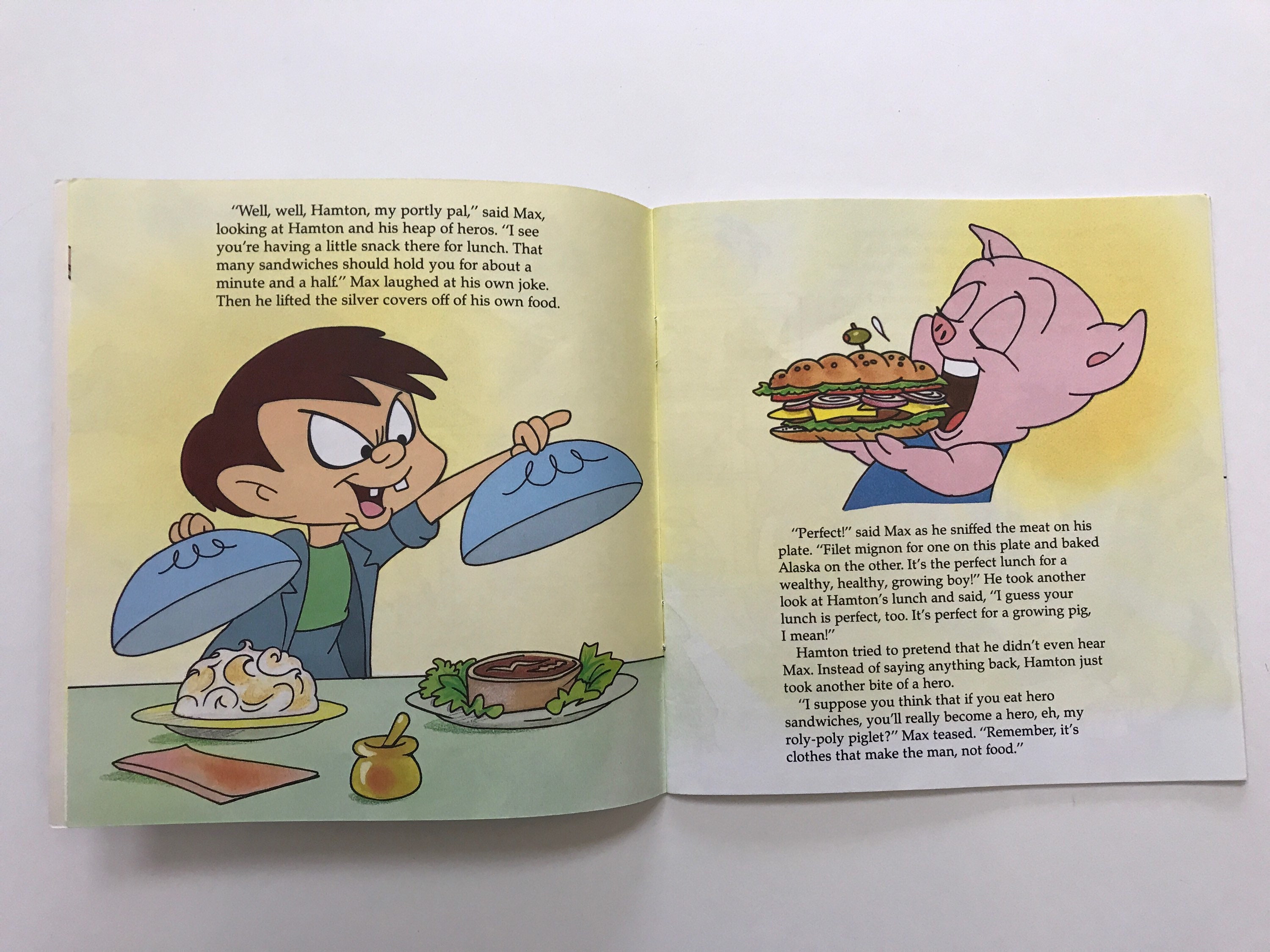 1990 Tiny Toon Adventures Book Soft Cover Kids Children Cute Story ...