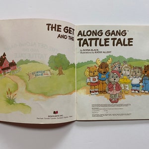 The Get Along Gang and the Tattletale Book Kids Children Cute Reading ...