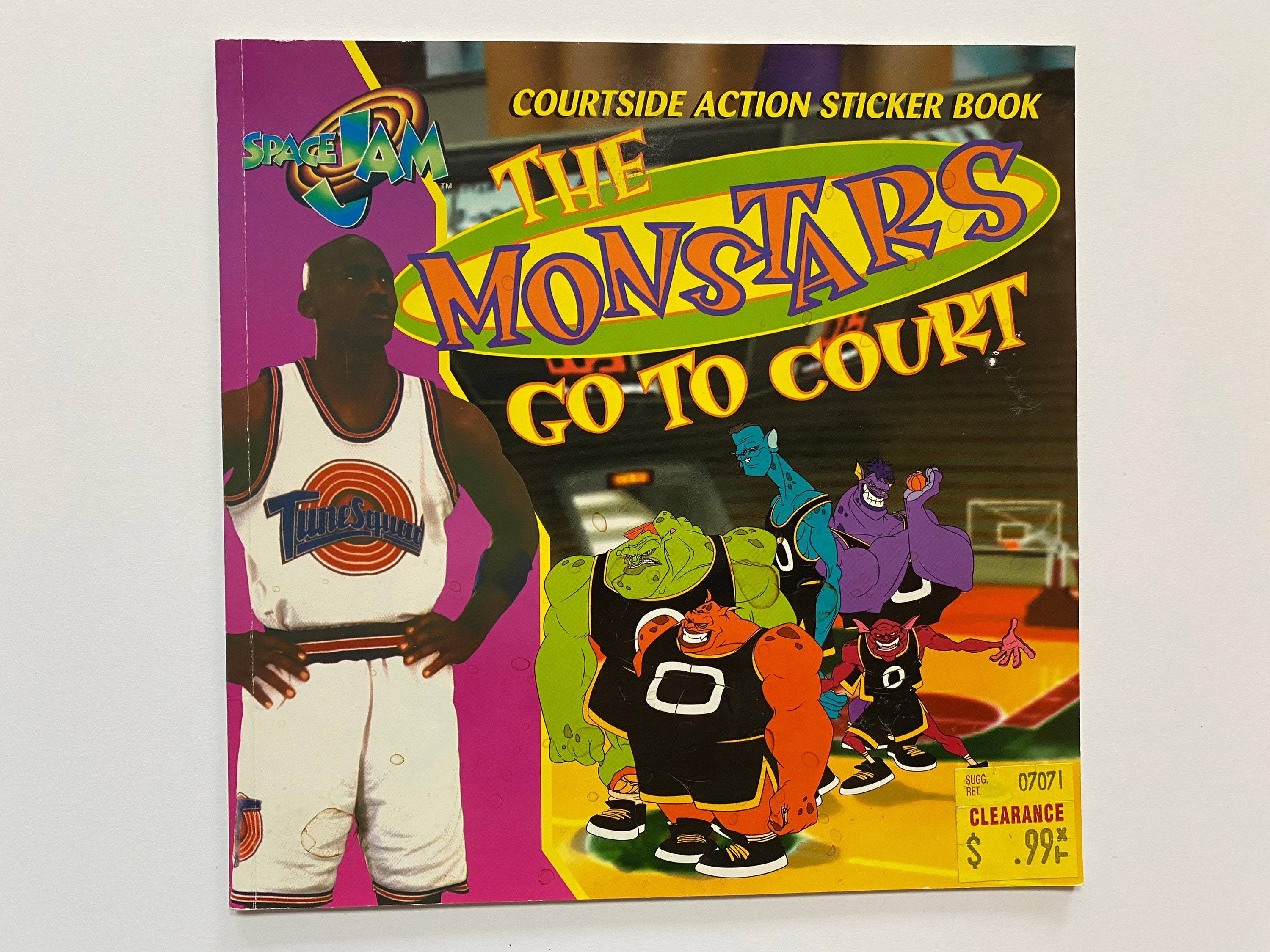 Space Jam the Monstars Go to Court Softcover Book Michael Jordon ...
