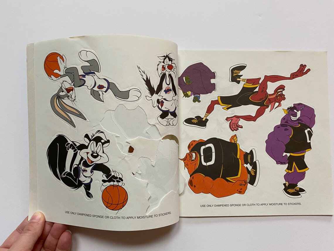 Space Jam the Monstars Go to Court Softcover Book Michael Jordon ...