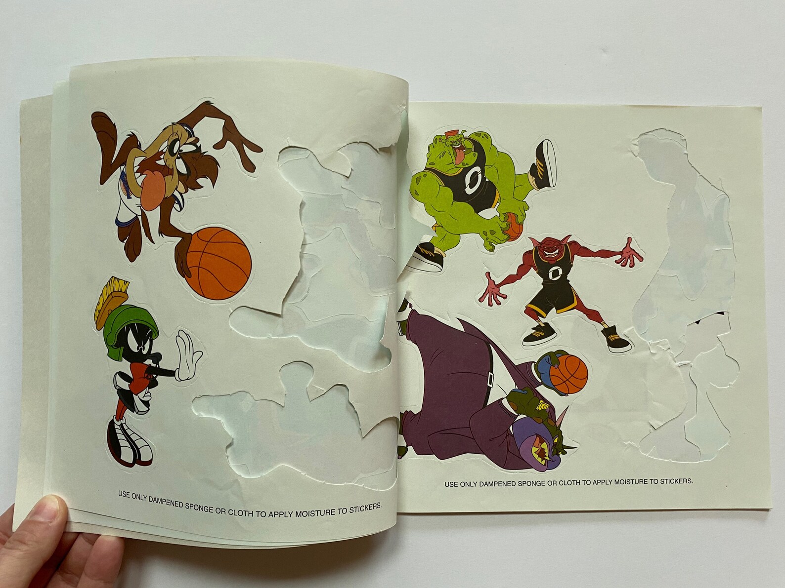 Space Jam the Monstars Go to Court Softcover Book Michael Jordon ...