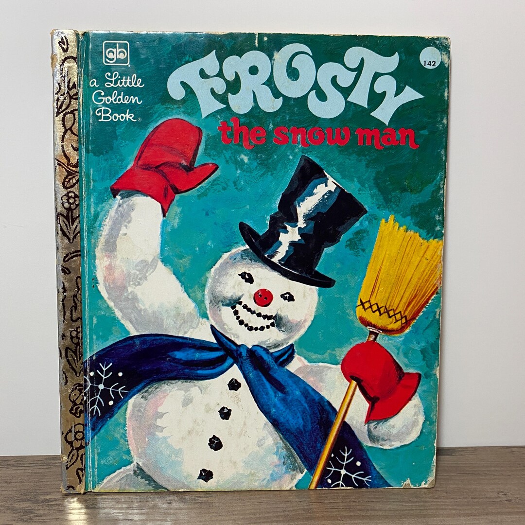 Frosty the Snowman Little Golden Book Kids Christmas Story Xmas Holiday ...