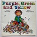 1992 Purple Geen and Yellow Soft Cover Kids Book by Robert Munsch - Etsy