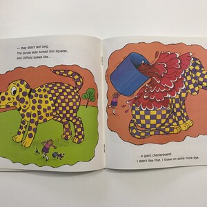Cliffords Happy Easter Book 1994 Kids Children Reading Story Cute Big ...