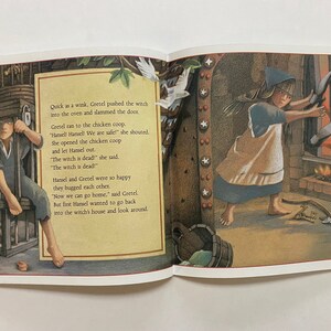 1988 Hansel and Gretel Fairy Tale Book Soft Cover Kids Children Reading ...