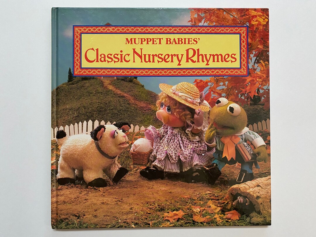 Muppet Babies Classic Nursery Rhymes Book 1991 Large Hard Cover - Etsy