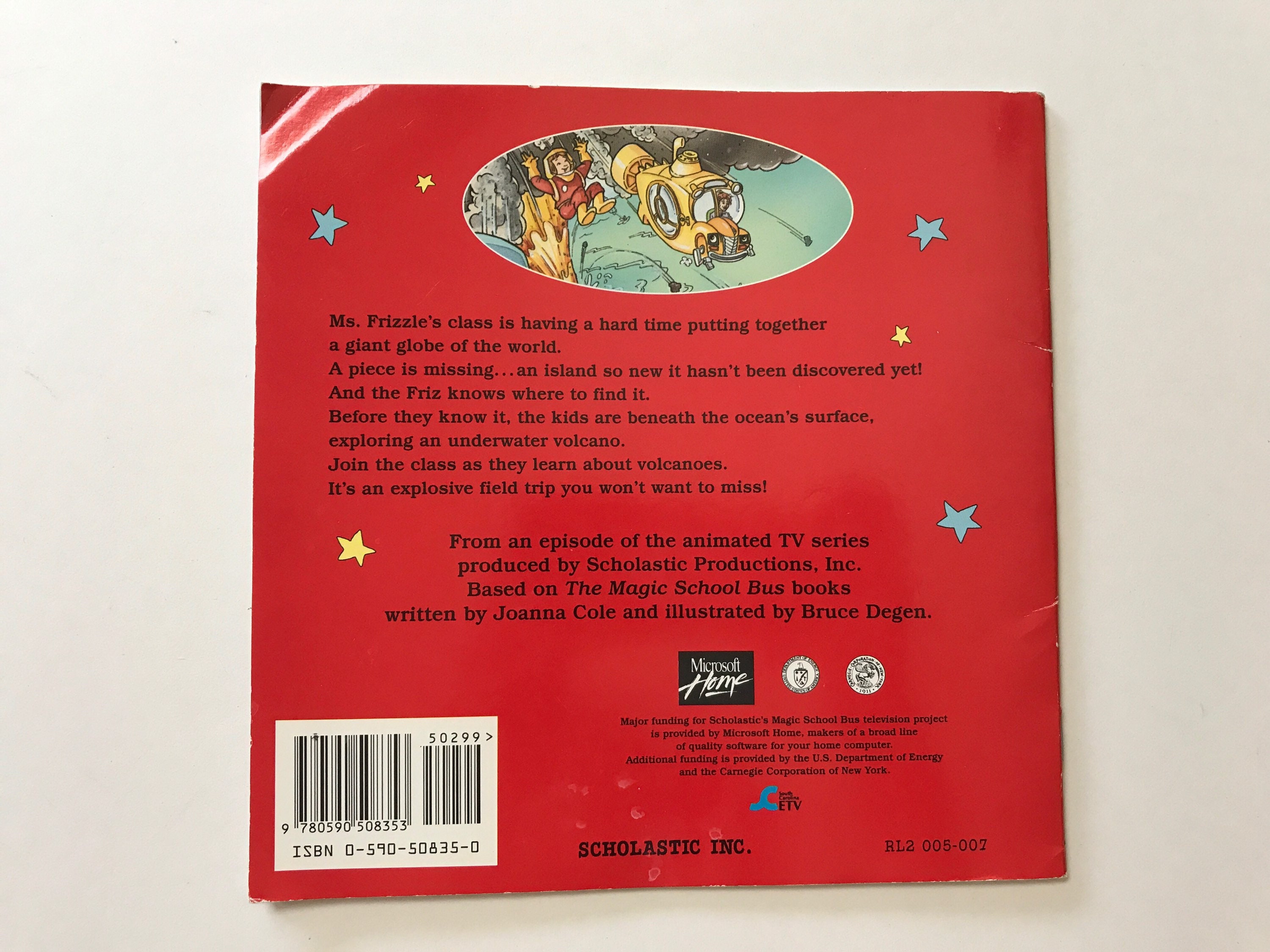 The Magic School Bus Blows It’s Top 1996 Scholastic 90s Kids Reading ...