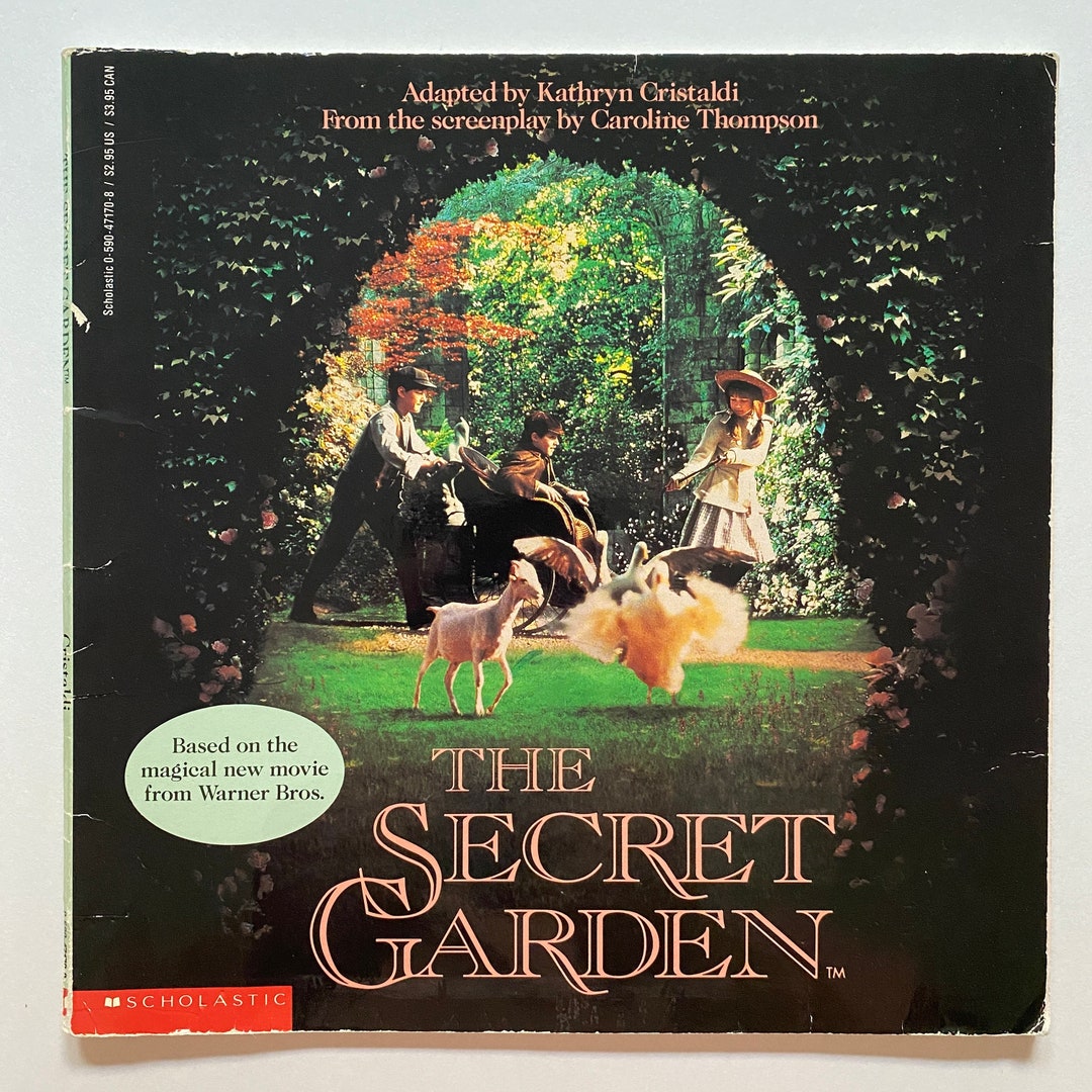 1993 the Secret Garden Kids Movie Picture Story Book Collectible - Etsy
