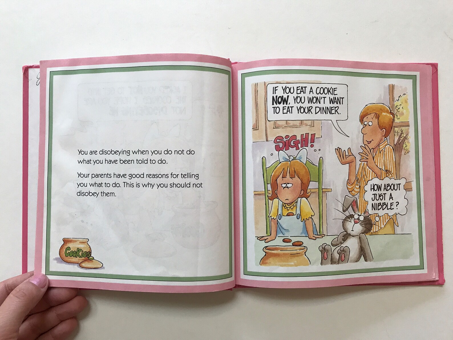 1988 Joy Berry Hardcover Book About Disobeying Learning - Etsy