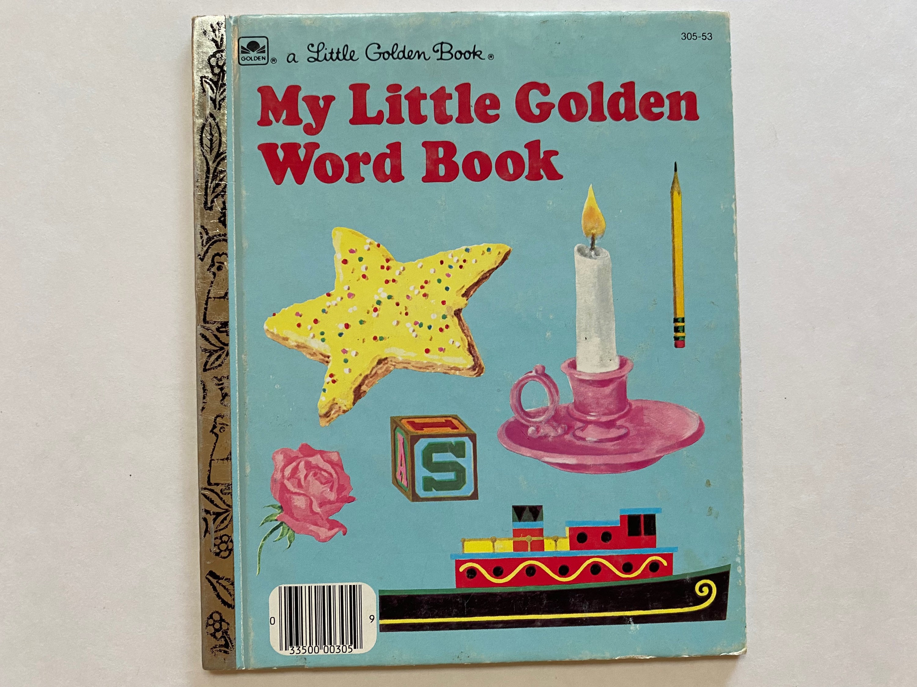My Little Golden Word Book for Kids Children Hardcover Cute - Etsy