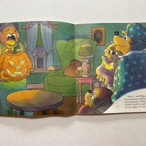 1989 the Berenstain Bears Trick or Treat Kids Childrens Book 80s ...