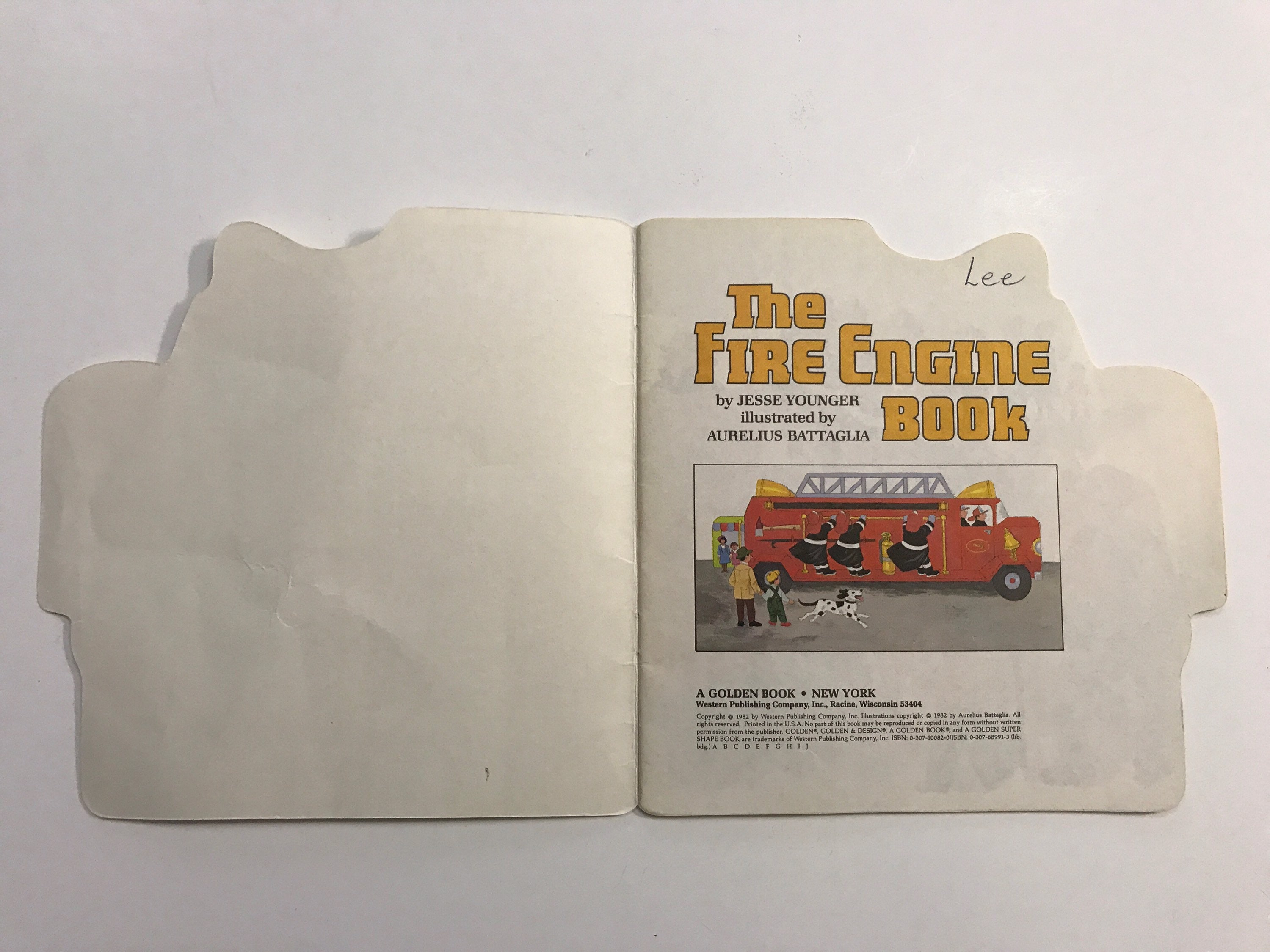 1982 The Fire Engine Book Little Golden Books for Kids - Etsy France