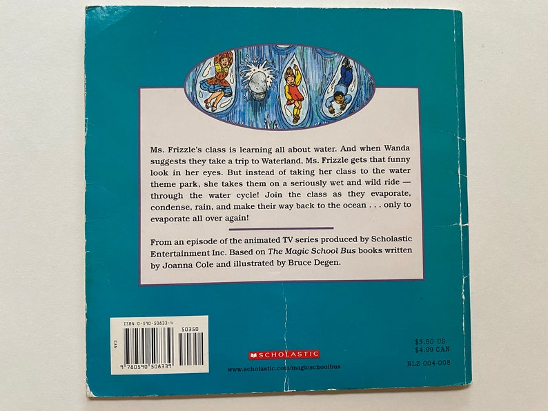 The Magic School Bus Wet All Over 1996 Scholastic 90s Kids Reading ...
