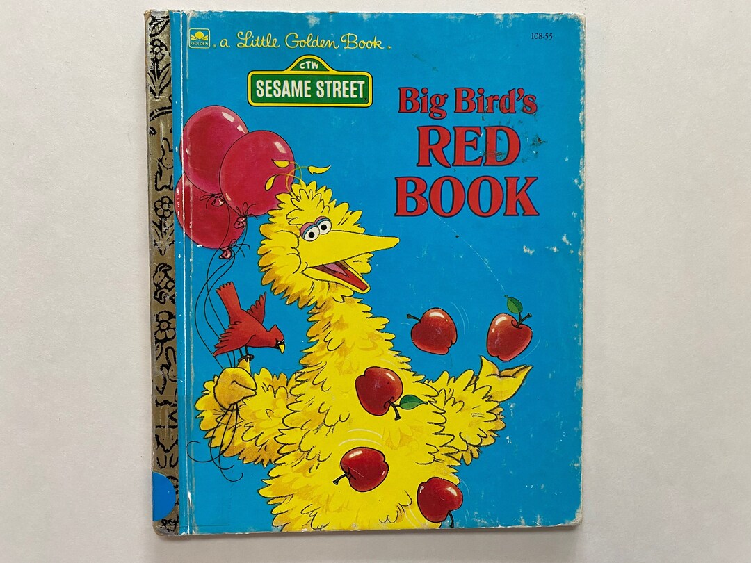 Big Birds Red Book Little Golden Book Muppets Sesame Street Kids ...